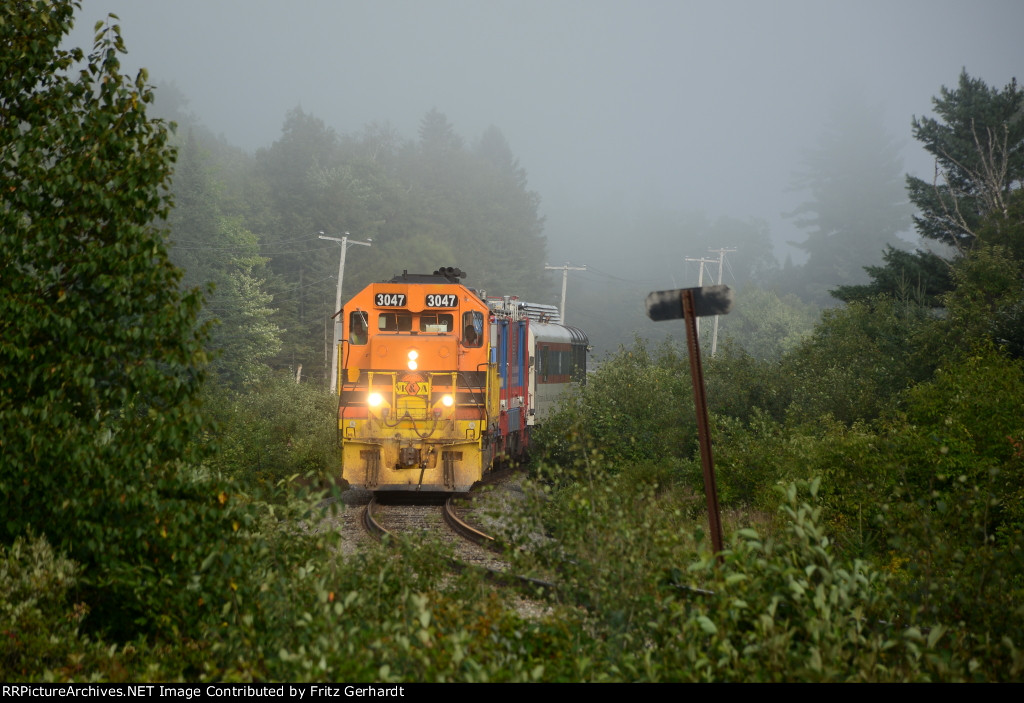 SLR Eastbound Geometry Train